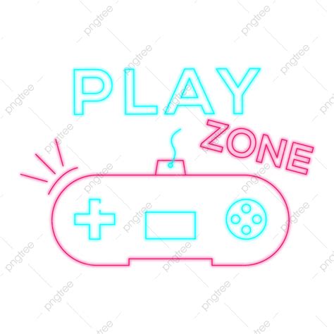 Juego De Neón Png Gamepad Palanca De Mando Luces De Neón Png Y