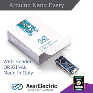 Jual Arduino Nano Every Original Ori Asli Made In Italy With Header Promo Kota Bandung