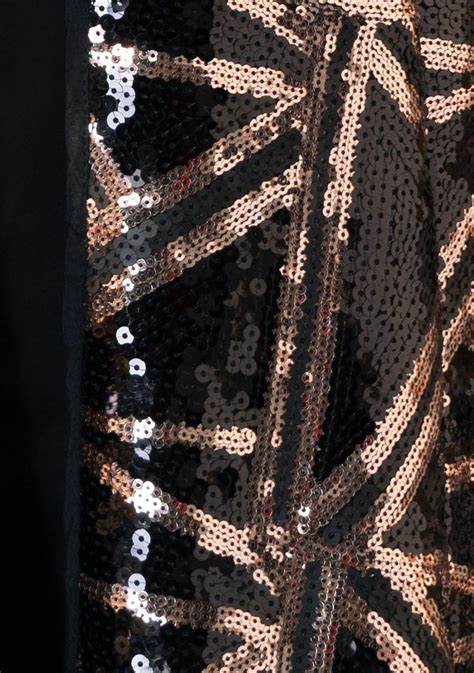 Buy Women Black Sharara Set With Blouse And Abstract Sequin Embroidered