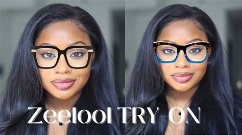 Zeelool Trendy Glasses Try On Review Youtube