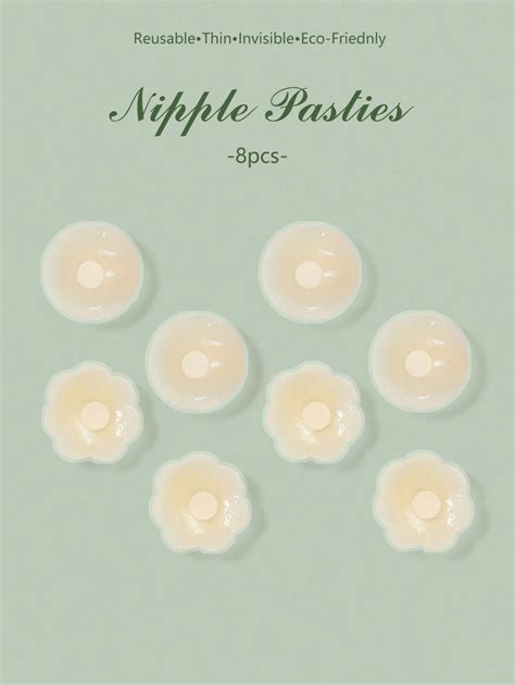 Plus Size Silicone Nipple Cover Adhesive Bra Pasties Breathable
