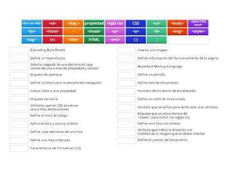 Repaso Html And Css Match Up