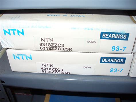 Ball Bearings, Metric Ball Bearings, Stainless Steel Ball Bearings. 6318-ZZ