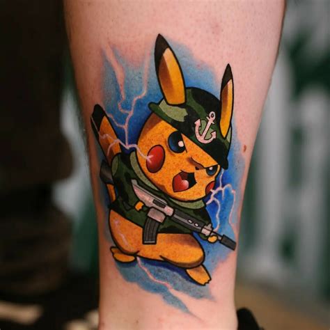 Pikachu Tattoo 4 Tattoo Designs For Women