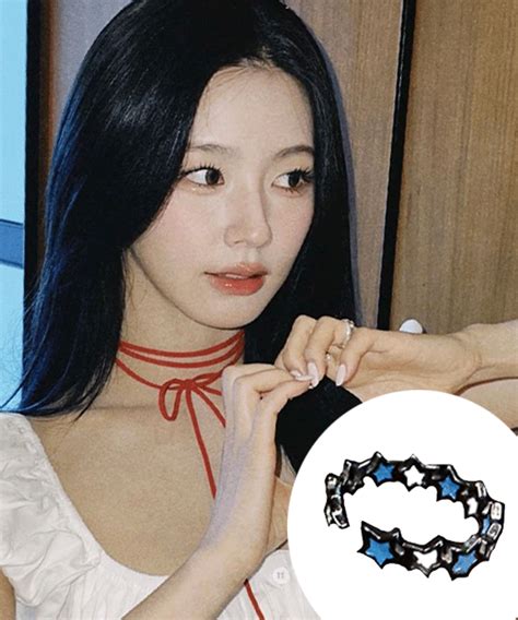 여자아이들 미연 착용 Luminous Star 야광별 오픈 반지 링 2color Star Ring 키치 하이틴 레트로 힙