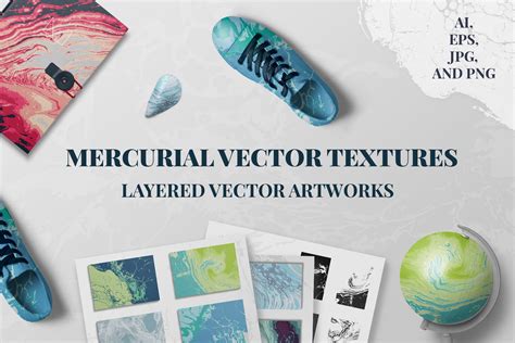 Mercurial Vector Textures Vector Graphics ~ Creative Market