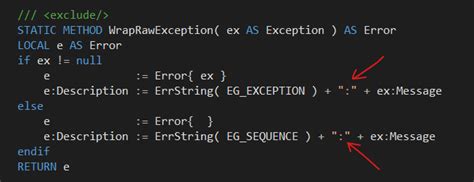 feature request indentation in exception descriptions · issue 856 · x