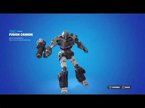 New Battle Ready Emote Fusion Cannon Emote Fortnite X