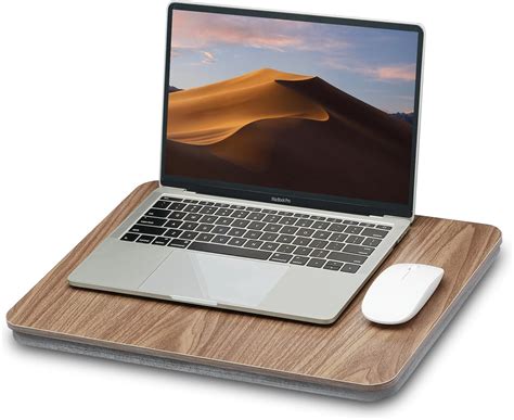 Zeaptac Portable Lap Laptop Desk With Pillow Cushion Fits