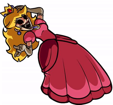 Horror Peach Left Pose Sticker Horror Peach Left Pose Fnf Discover Share GIFs