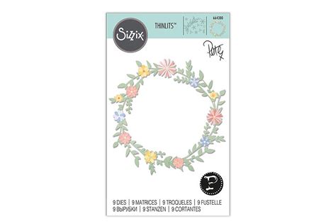 Sizzix Thinlits Die Set 9pk Spring Foliage
