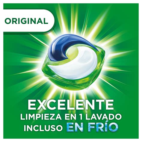Detergente máquina líquido Original All in 1 Pods caja 43 cápsulas