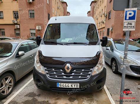 Hood Bonnet Deflector Bug Shield For Renault Master 2014 2019 Long