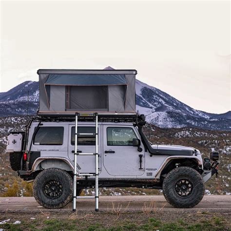 Jiadrooe Rooftop Tent Hard Shell Rooftop Tent For Van Jeep Suv Truck