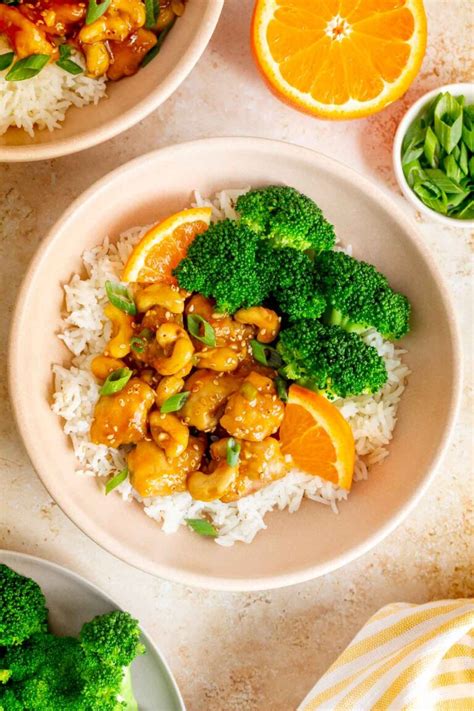 Orange Cashew Chicken Carmy Easy Healthy Ish Recipes