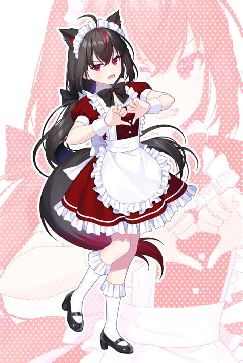 Kurokami Fubuki Hololive Drawn By Jenevan Danbooru