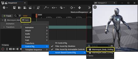 Animating With Control Rig In Unreal Engine Unreal Engine 55 Documentation Epic Developer