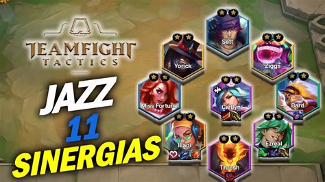 COMPO MUCHAS SINERGIAS Con JAZZ Y LEGENDARIAS TFT Set 10 YouTube