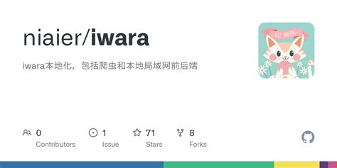 github niaier iwara iwara本地化，包括爬虫和本地局域网前后端
