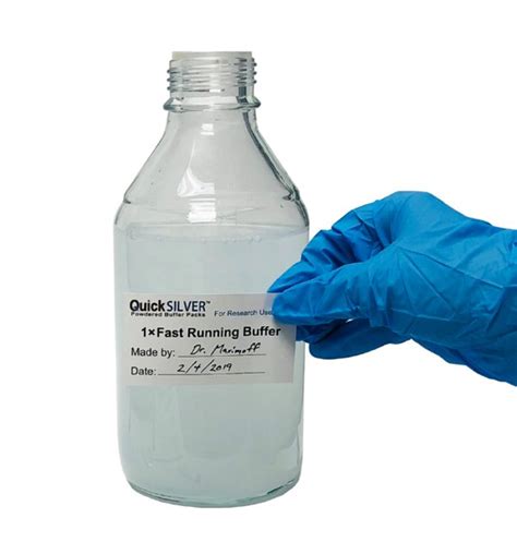 Quicksilver™ Tbst Pre Made Buffer Pouches 1x Lab Supplies Stellar