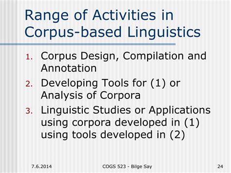 Ppt Introduction To Corpora And Corpus Linguistics Powerpoint
