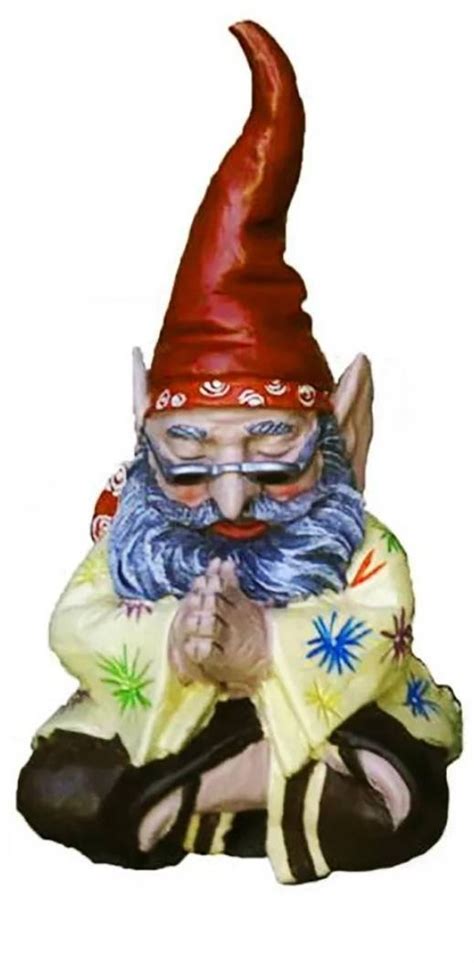Namaste Garden Gnomes Etsy