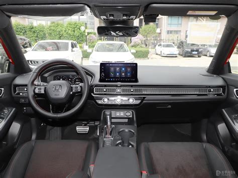 赤焰红思域中控内饰图片思域 2023款 Hatchback 240turbo Cvt极锋版7506125太平洋汽车网