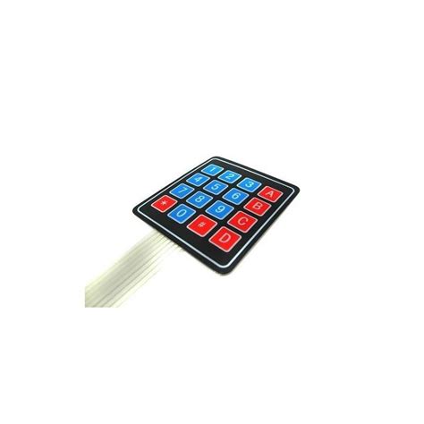 Teclado Matricial 4x4 De Membrana