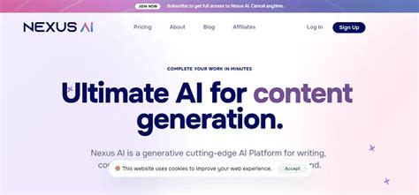 Nexus Ai Ultimate Ai Content Generator And Ai Writer