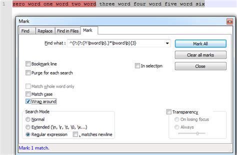 Search Regex To Find Number Of Occurrences Of A Word In Np Stack