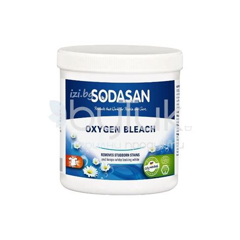 Sodasan еко кислородна белина 500гр 100 оригинални продукти от Izi Bg