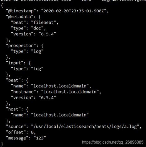 filebeat读取文件andand自定义标签、字段、属性 filebeat 自定义字段 csdn博客