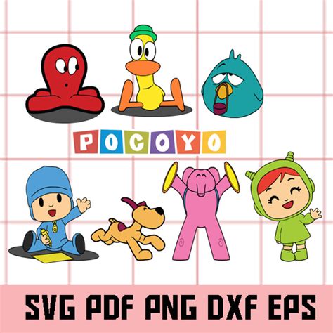 Pocoyo Png Download Pocoyo Number Three
