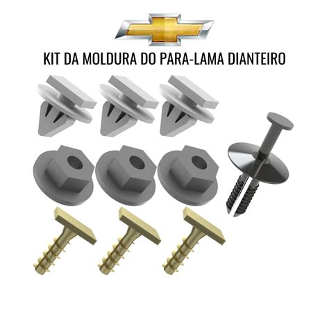 Kit Da Moldura Do Para Lama Dianteiro Chevrolet Corsa Novo Hatch E Sedan Montana Shopee Brasil