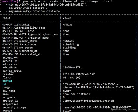 Openstack九创建实例九、创建实例 Csdn博客
