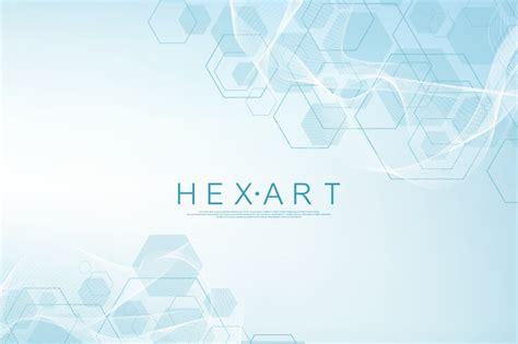 Template For Science And Technology Presentation Vector Image