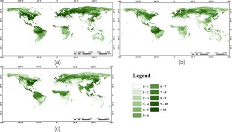 Monthly Global Gpp Maps Derived With A The R Chl Model B The Modis