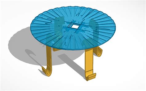 3d Design Mesa Circular Tinkercad