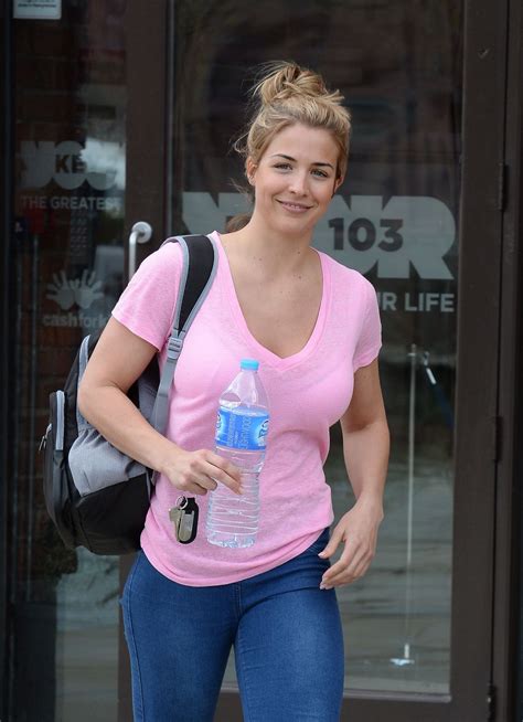 Gemma Atkinson Leaves Key 103 Radio In Manchester 04262016 Hawtcelebs