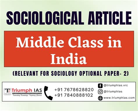 Middle Class In India