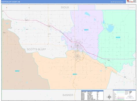 Scottsbluff Nebraska Map