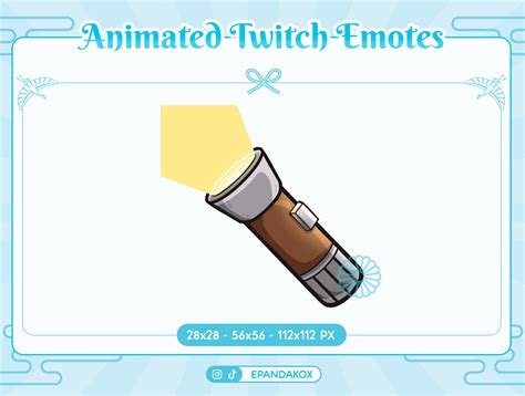 Dbd Animated Emotes Animated Flashlight Emote For Twitch Emote