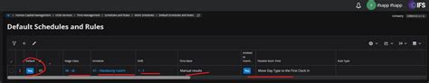 Cloud New Employee Default Schedule And Rules Are Not Assigned Automatically Ifs Community