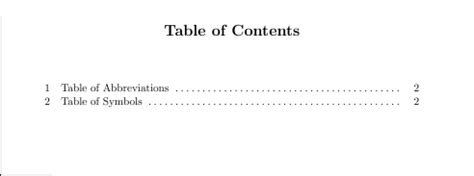 Lncs Empty Table Of Content List Of Figures List Of Tables TeX LaTeX Stack Exchange