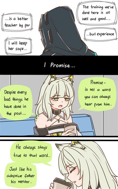 Doctor And Kal Tsit Arknights Drawn By Guin Guin Danbooru