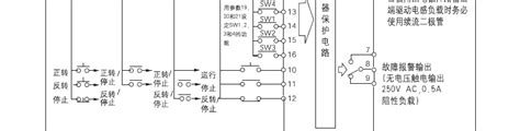 日本松下变频器 VF 8Z接线图 松下工控展销网推荐