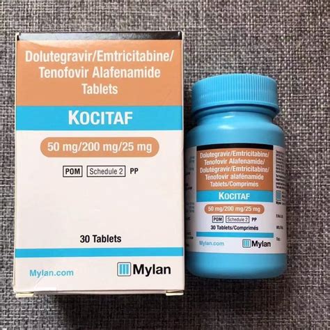 Kocitaf 30 Tablets Generic Pep Hiv Prep