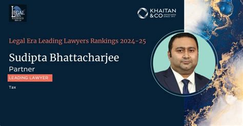 Grateful Recognition India Tax Rankings Bestinthebusiness Sudipta Bhattacharjee 20