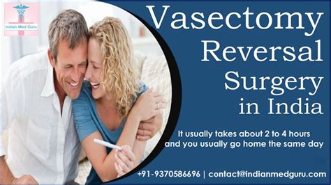 Vasectomy Reversal Surgery Success Rate Giving Confidence To Many Medical Tourists Posts By