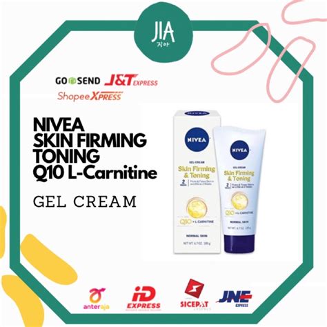 Jual Nivea Skin Firming Toning Q10 L Carnitine Gel Cream Ready Gosend